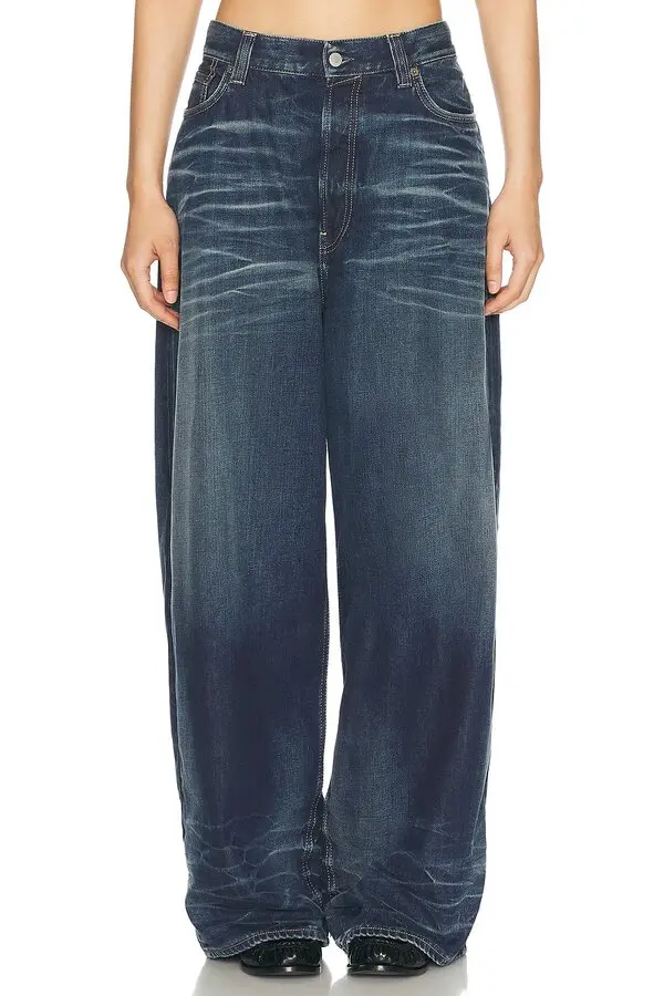 Acne Studios 2023 Broadway Super Wide Leg Jeans