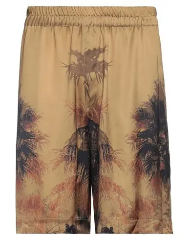 LANEUS Military Viscose Shorts - Green