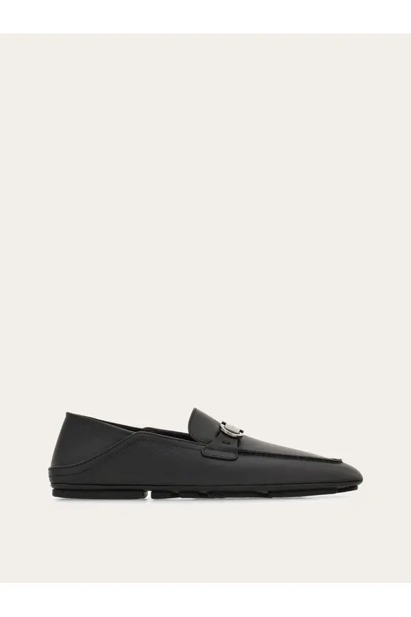 FERRAGAMO Hybrid Driver With Gancini Ornament - Black