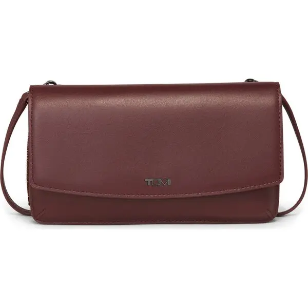 Tumi Leather Crossbody Wallet