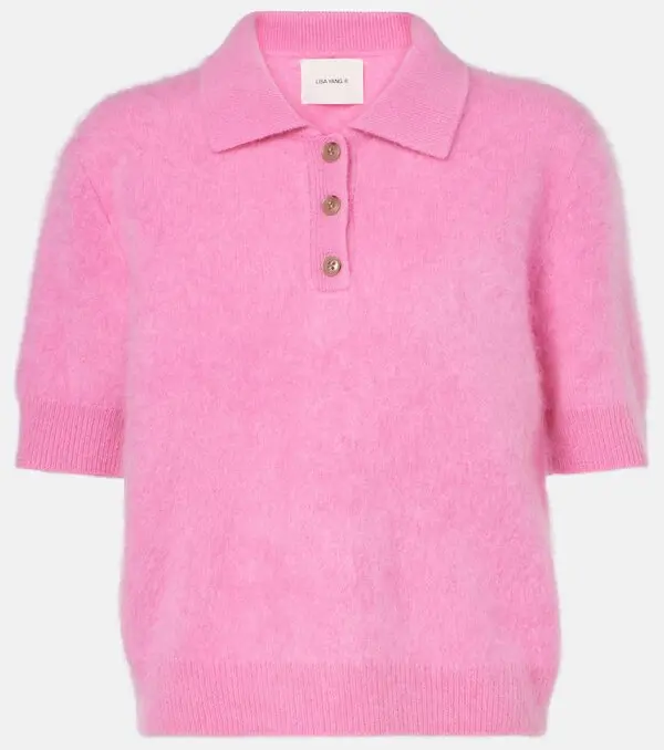 LISA YANG Carolyn Cashmere Sweater - Pink