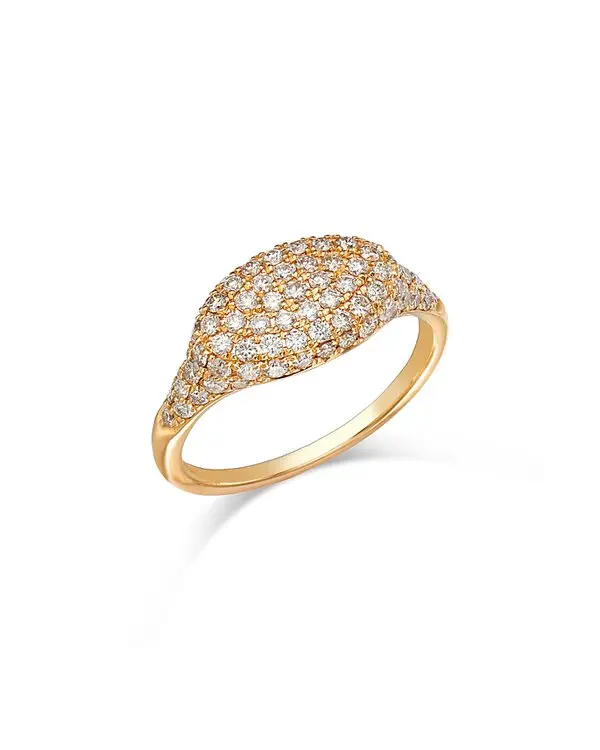 Bloomingdale'S Diamond Pave Pinky Ring