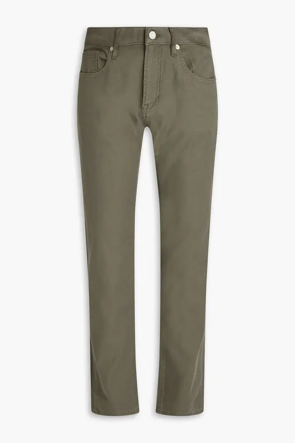 FRAME L'homme Slim-fit Jeans - Army Green