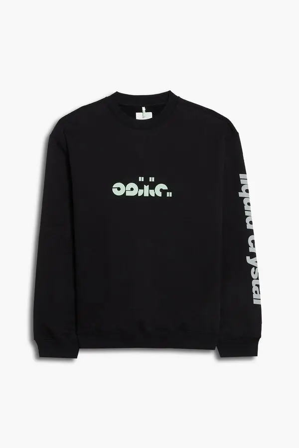 OAMC Printed Cotton-fleece Sweatshirt