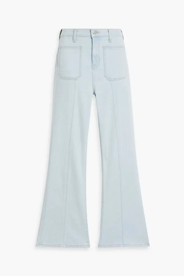 Veronica Beard Carson High-rise Kick-flare Jeans
