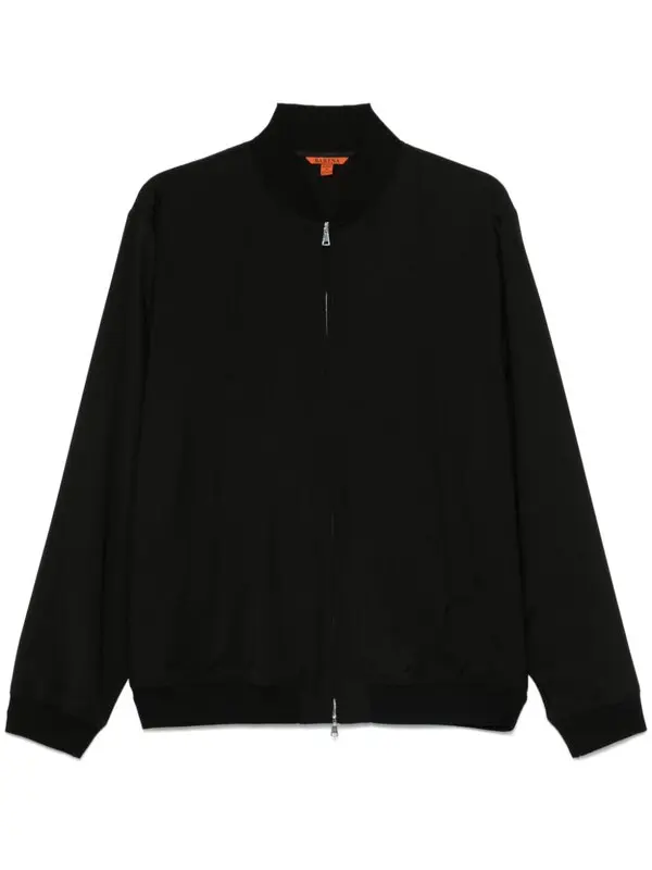 Barena Venezia Tropical Bomber Jacket - Black