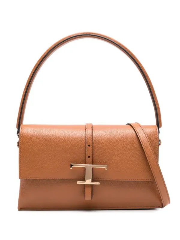 TOD'S T Timeless Shoulder Bag - Brown