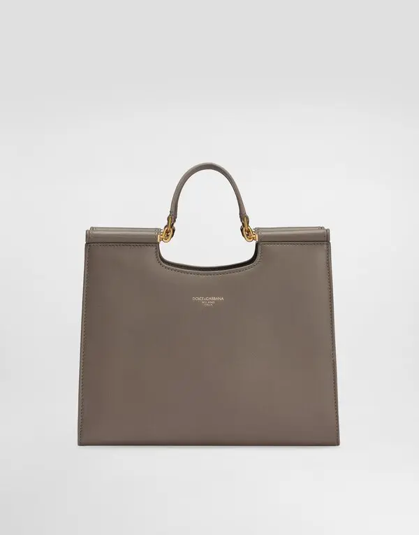 Dolce & Gabbana Small Sicily Shopper - Grey