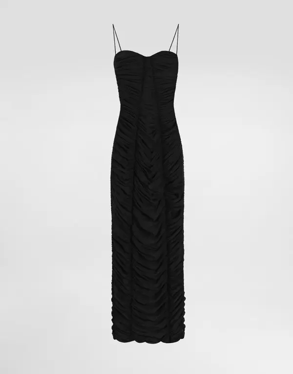 Dolce & Gabbana Stretch Tulle Slip Dress