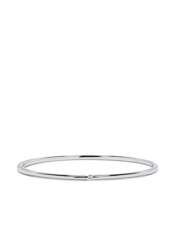 PERSEE 18kt White Gold Zeus Diamond Bracelet - Silver