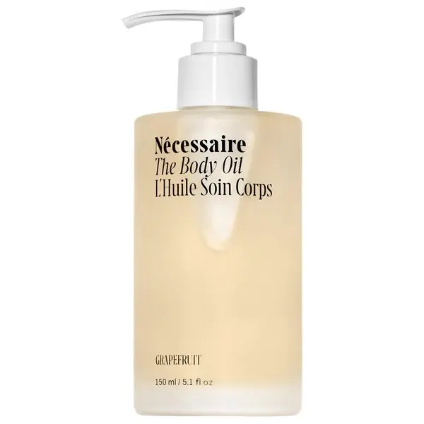Nécessaire The Body Oil Grapefruit Multi-nutrient Treatment Oil With Peptides, Ceramides + Capsaicin Grapefruit