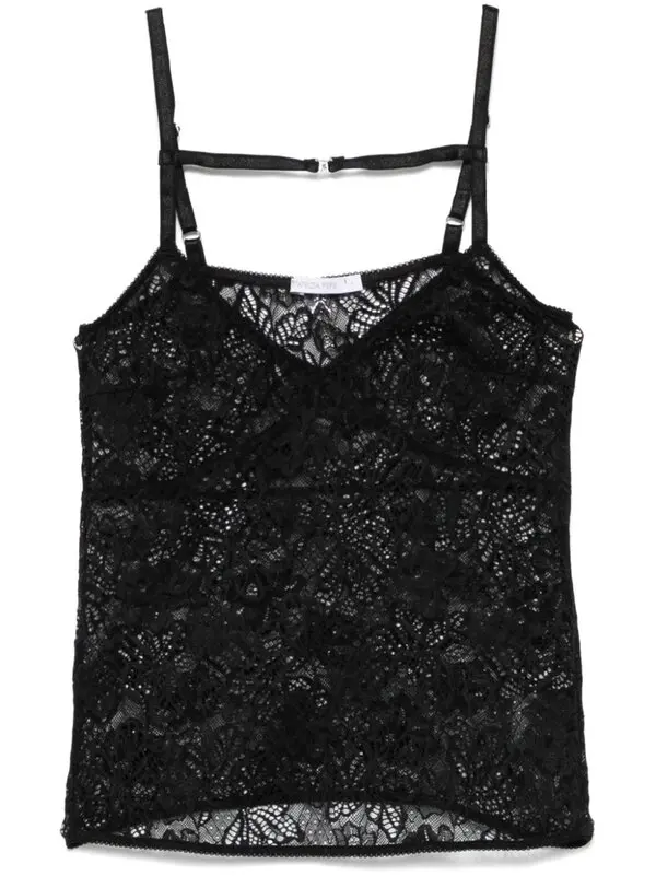 Patrizia Pepe Lace Tank Top