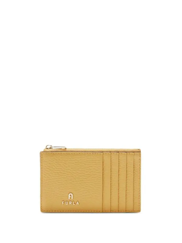 Furla Medium Camelia Card Holder - Yellow
