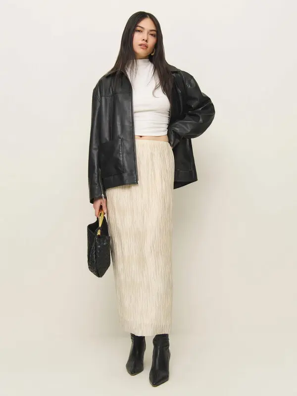 REFORMATION Apolline Maxi Skirt
