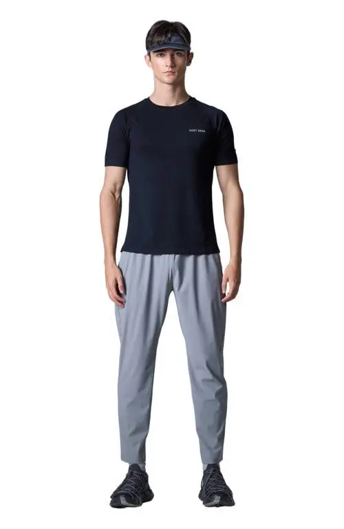 COZY ZERO Tech Merino Light Weight Daily Tee - Black
