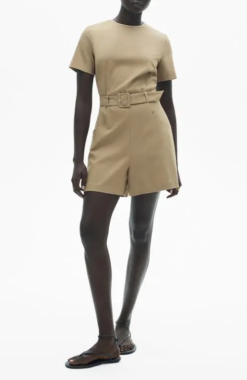 Mango Belted Romper