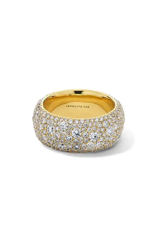 Ippolita Stardust Dune Diamond Band Ring