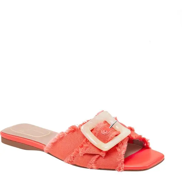 Linea Paolo Lottie Slide Sandal - Pink Coral