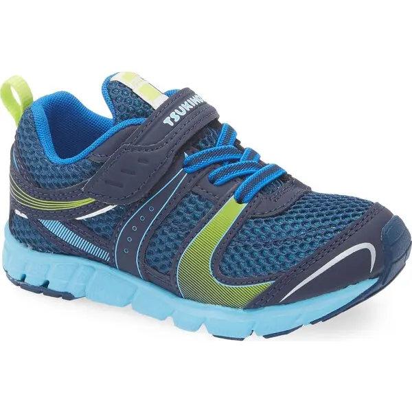 TSUKIHOSHI Velocity Washable Sneaker - Navy/ Sky