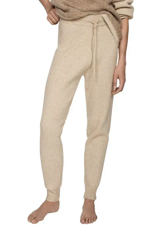 Mango Knit Joggers