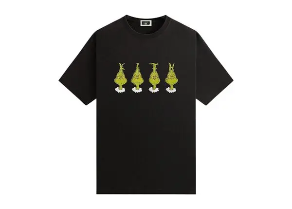 Kith X The Grinch Expression Tee Shirt - Black
