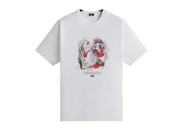 Kith X The Grinch Santa Vintage Tee Shirt - White
