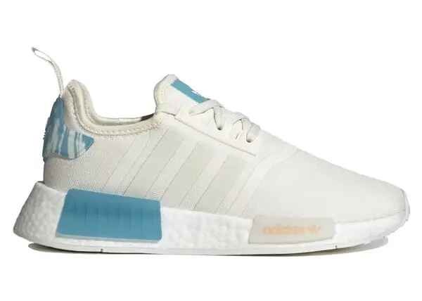 Adidas Nmd R1 Sneakers - Off White/preloved Blue/halo Blush
