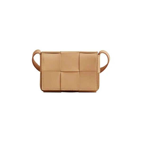 Bottega Veneta Mini Cassette Bag - Tan