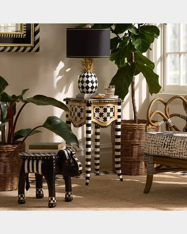 MACKENZIE-CHILDS Wild Indoors Accent Table