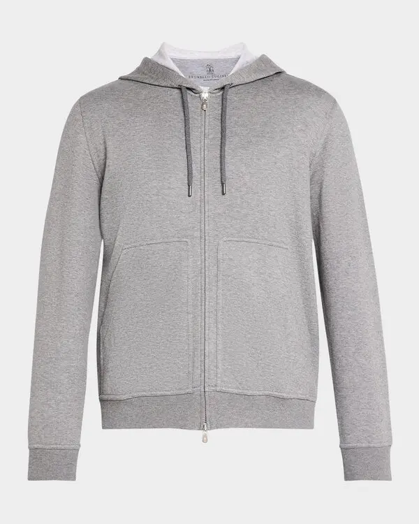 Brunello Cucinelli Full-zip Hooded Sweatshirt