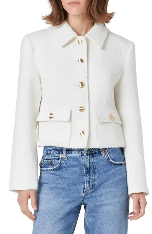 Endless Rose Bouclé Tweed Boxy Jacket