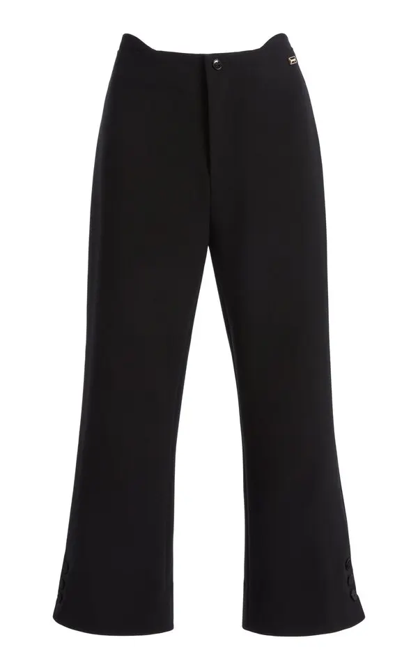 Victoria Beckham Tab-detailed Cropped Trousers