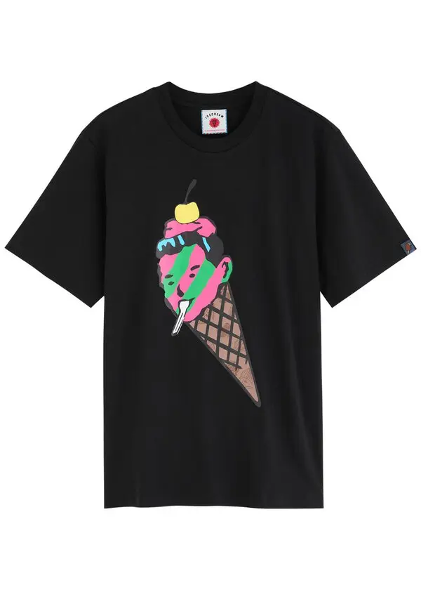 HARVEY NICHOLS Cone Printed Cotton T-shirt