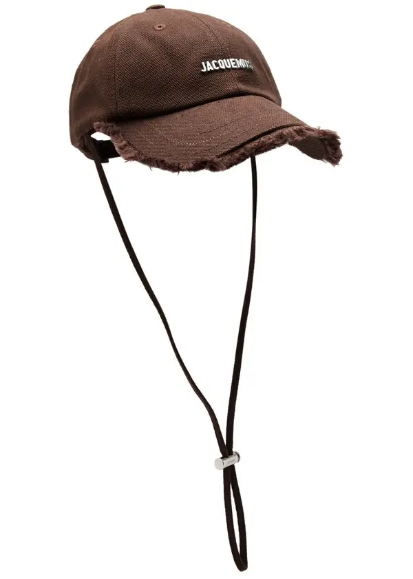 Jacquemus La Casquette Artichaut Canvas Cap - Brown