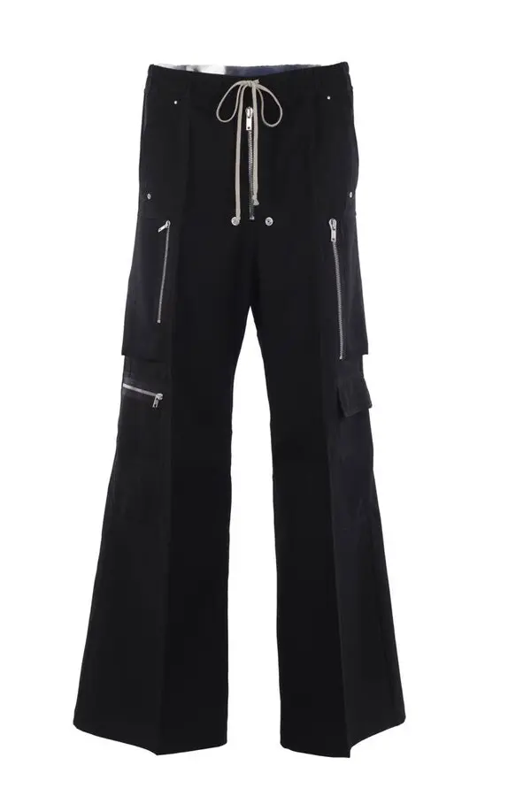Rick Owens Wide-leg Cargo Trousers