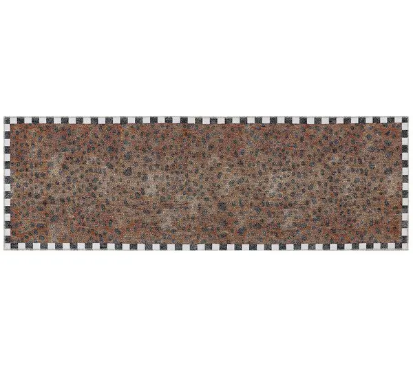 MACKENZIE-CHILDS Cheetah 2'6' X 8' Washable Run Er