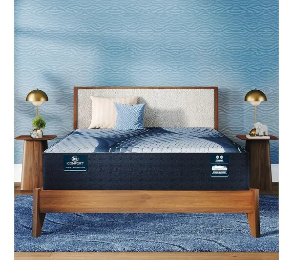 SERTA Icomfort Iona 13' Memory Foam Plush Mattress -t Win Xl