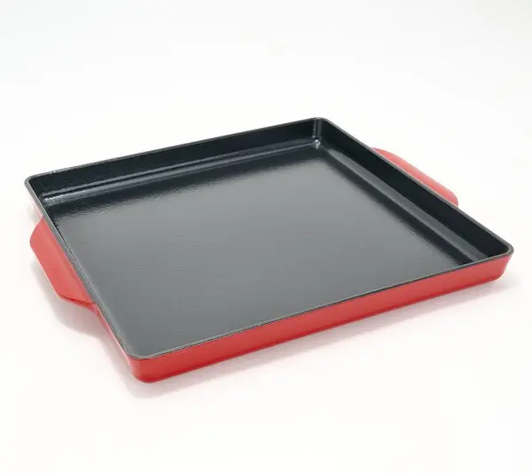 ZAKARIAN BY DASH 12' Square Nonstick Cast Iron All Purpose Pan