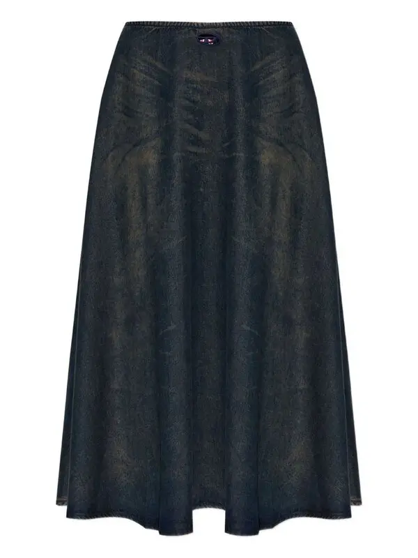 Diesel De-annie-s Maxi Skirt - Blue