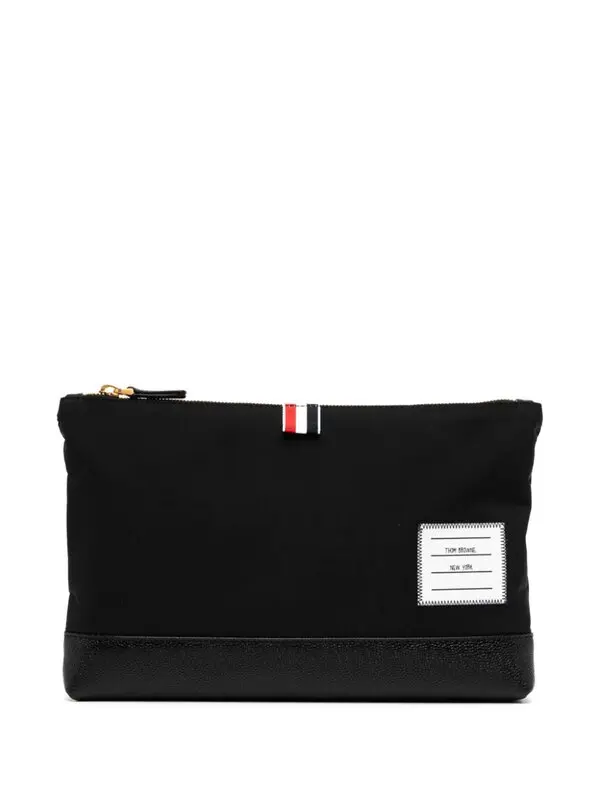 Thom Browne Large Zip Clutch