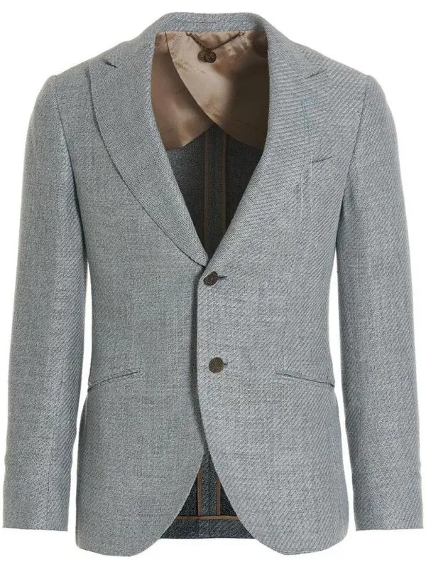 MAURIZIO MIRI Single-breasted Blazer - Blue