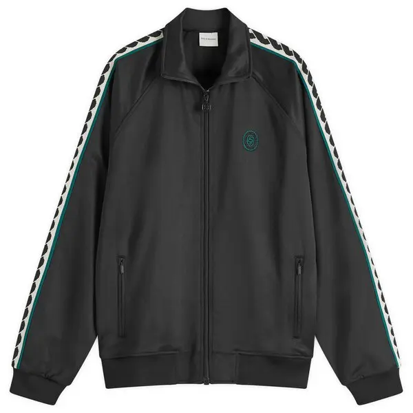Drole De Monsieur Taping Track Jacket - Black
