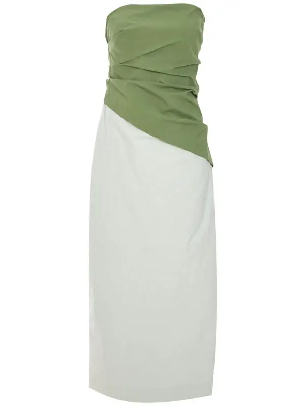 Significant Other Cecilia Midi Dress In Green - 47% Off | Editorialist
