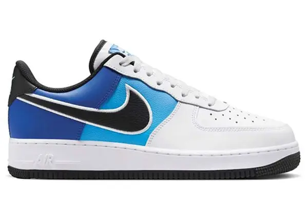Nike Air Force 1 Low Basketball Hangtag - White/black/blue