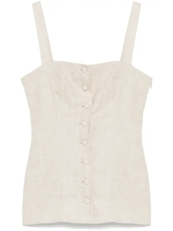 Faithfull The Brand Corbiere Top - Neutrals