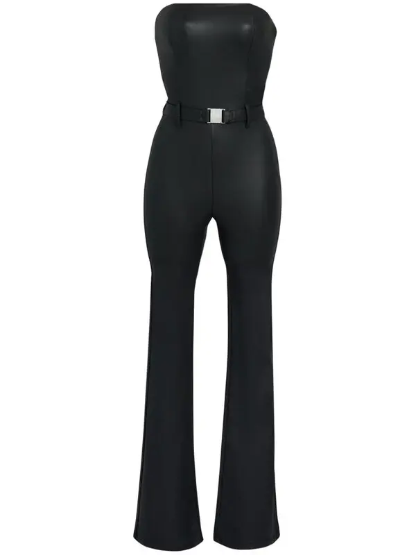 SEROYA Ser.o.ya Vice Denim Jumpsuit - Black