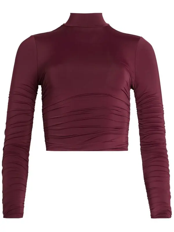 SEROYA Ser.o.ya Dulcie Ruched Top - Red