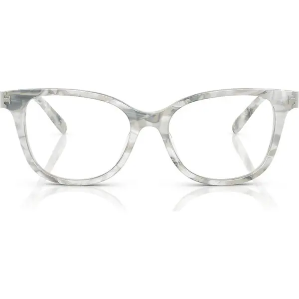 Tory Burch 53mm Square Eyeglasses - Matte Beige