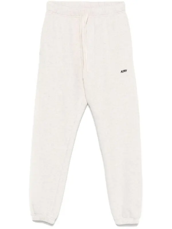 AUTRY Logo-embroidered Track Pants - Neutrals