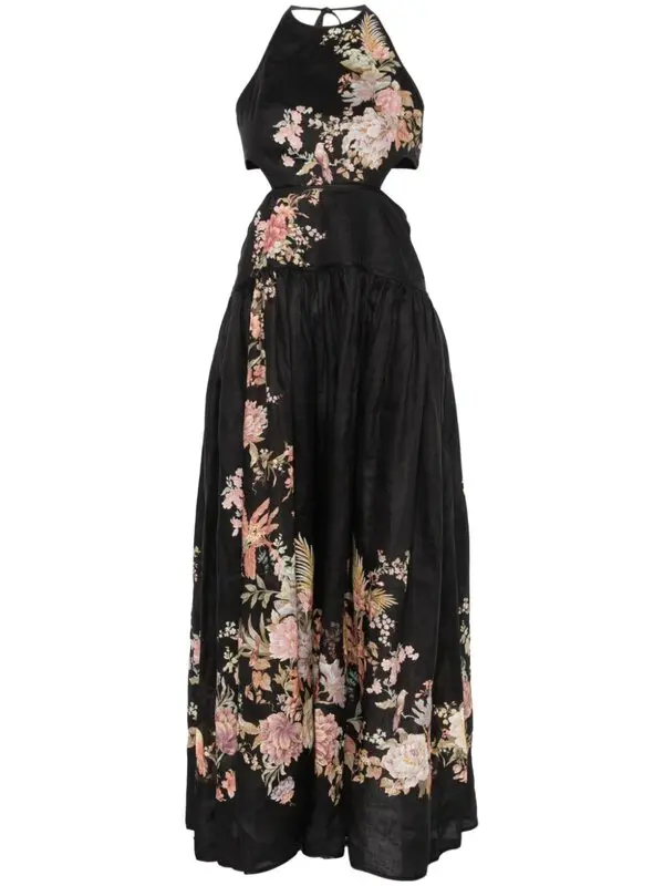 Zimmermann Tallow Midi Dress